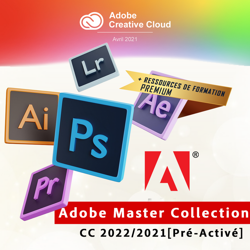 Adobe Master Collection CC [Pré-Activé] + Ressources de Formation Prem ...