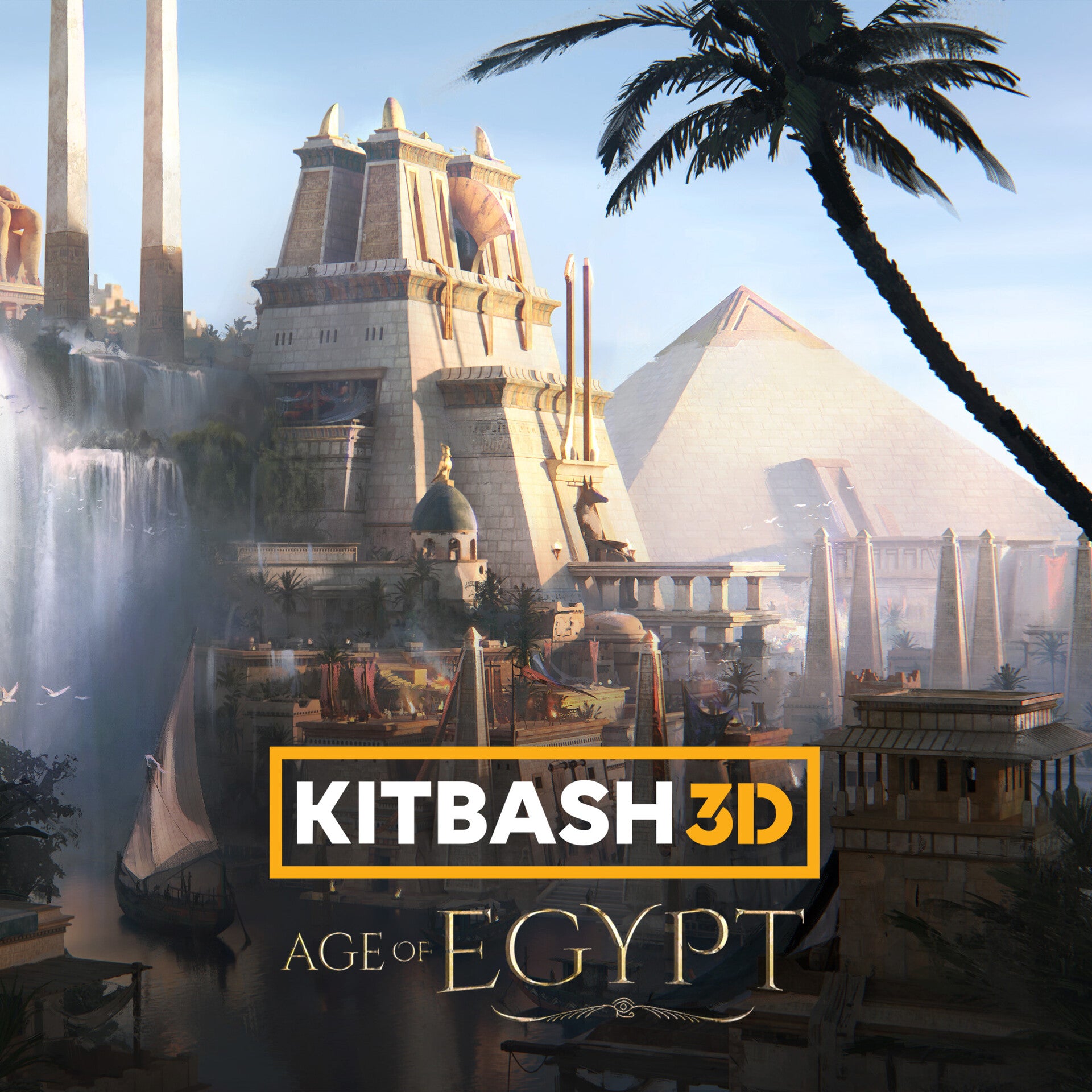 DASH Collection : Kitbash3D – Age of Egypt – Circle Dz
